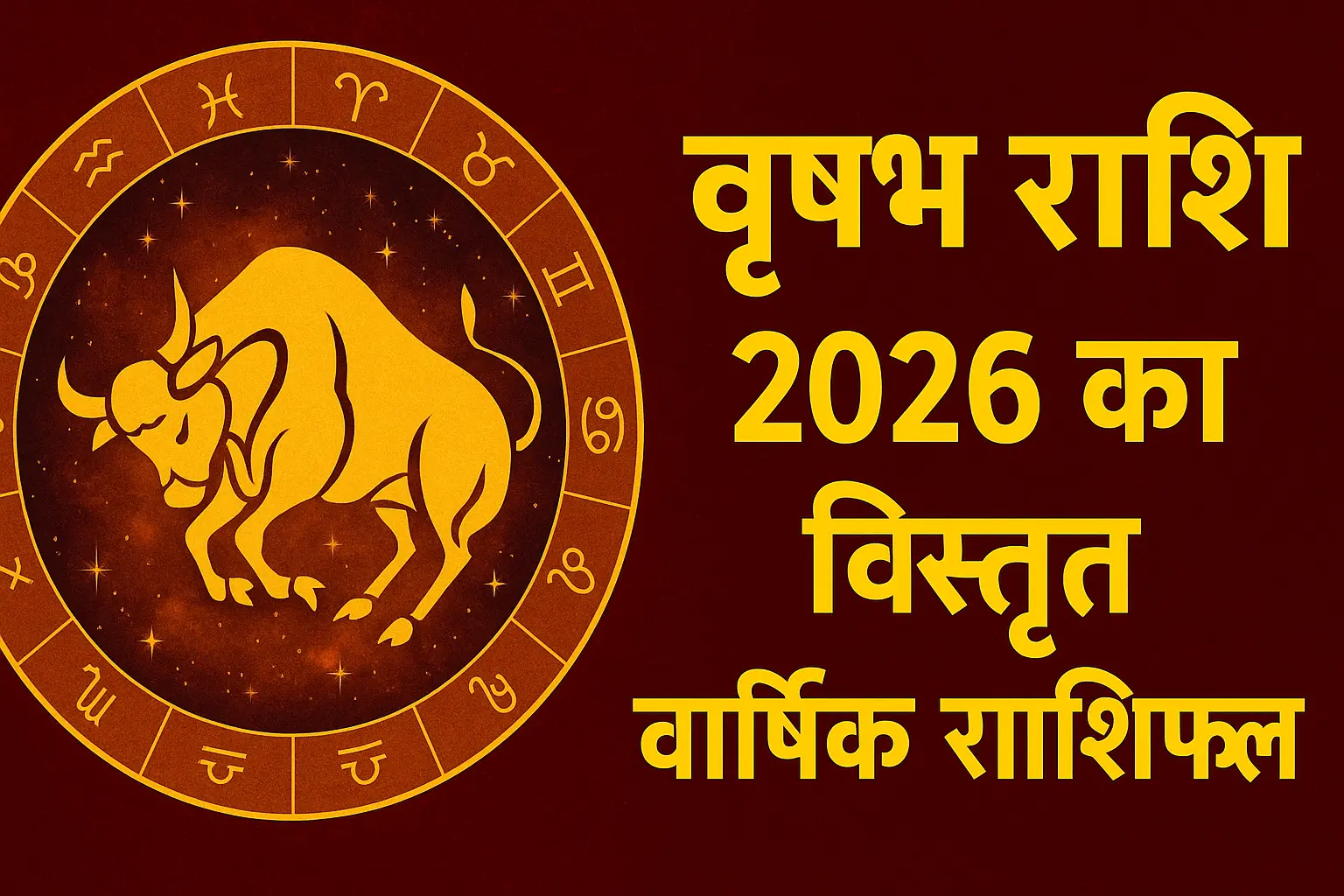 2026 में Vrishabha Rashi 2026 का भविष्य: करियर, धन योग, भाग्य, प्रेम और ...